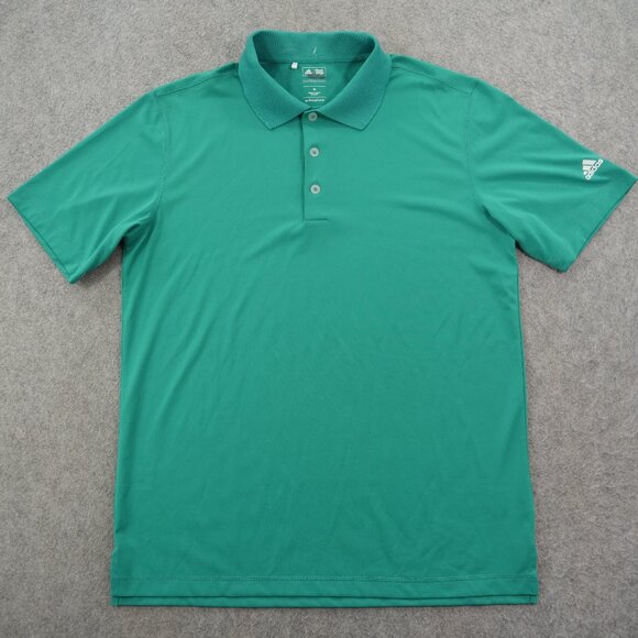 adidas | Shirts | Adidas Polo Shirt Mens Mdium Green Golf Puremotion ...